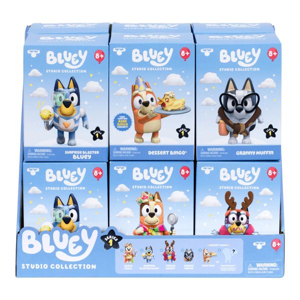 Bluey Studio Collector Figure | Planet Fun NZ