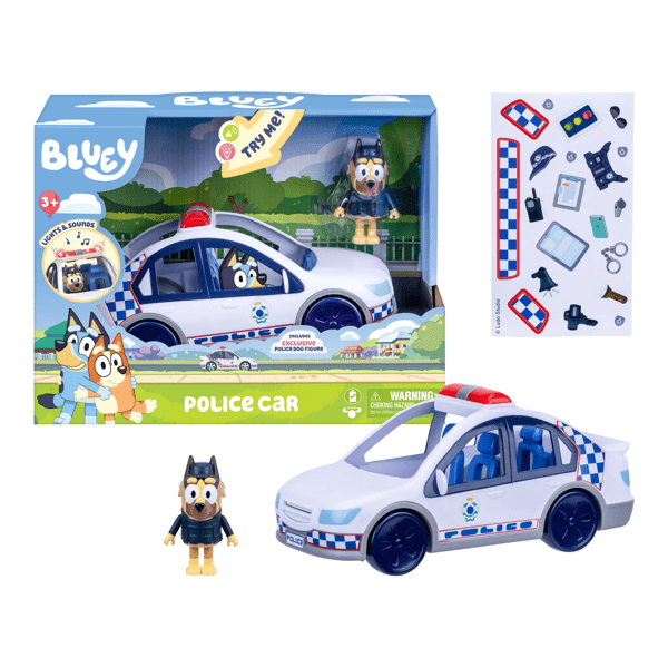 Bluey Police Car | Planet Fun NZ
